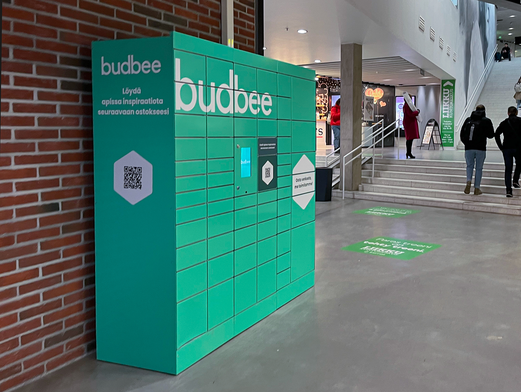 Budbee Box -pakettiautomaatti nyt A Blocissa - A Bloc | Kauppakeskus A ...